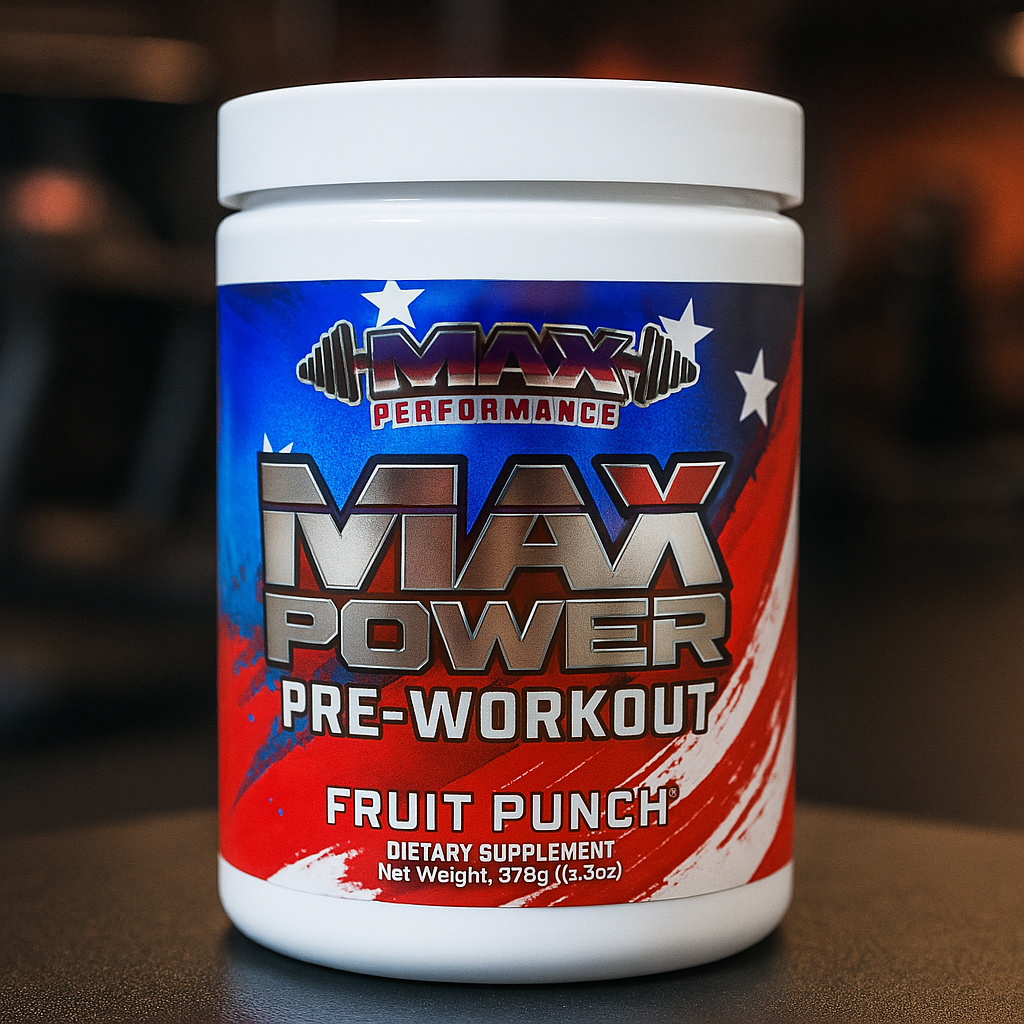 Max Power Pre-Workout – Max Performance Supplements LLC